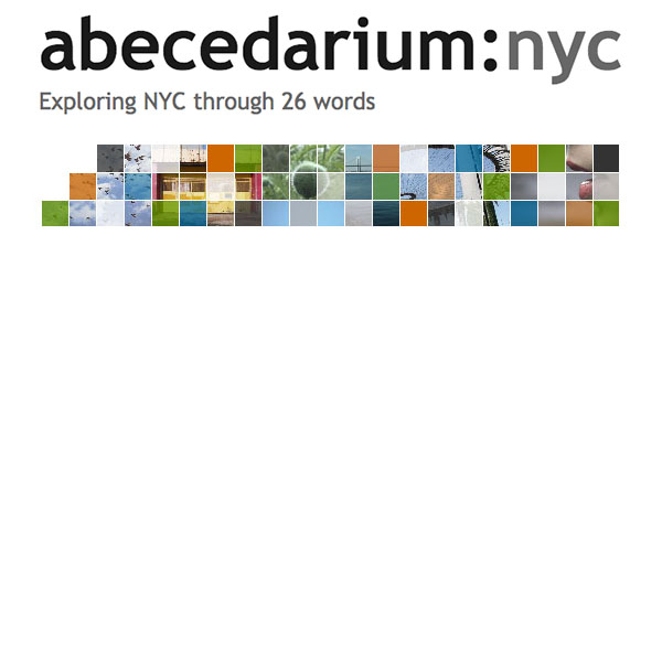 Welcome to the Abecedarium:NYC - abecedarium:nyc